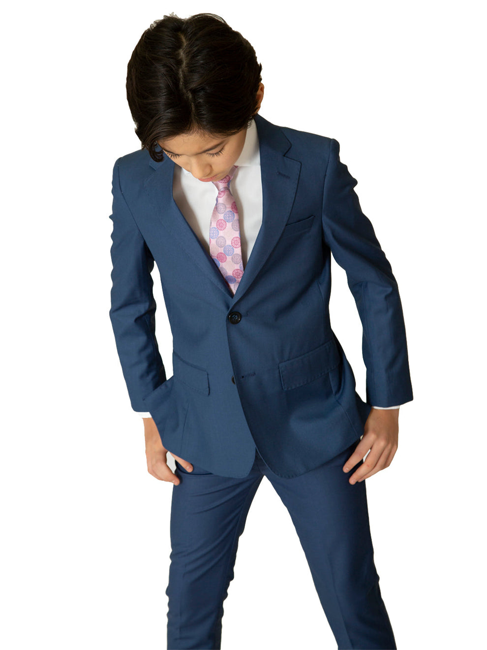 Boy's TR Suit - French Blue – T.O. Collection
